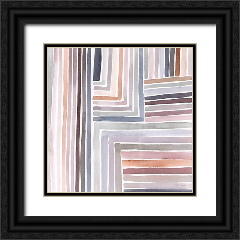 Brockmon, Kristen 15x15 Black Ornate Wood Framed with Double Matting ...