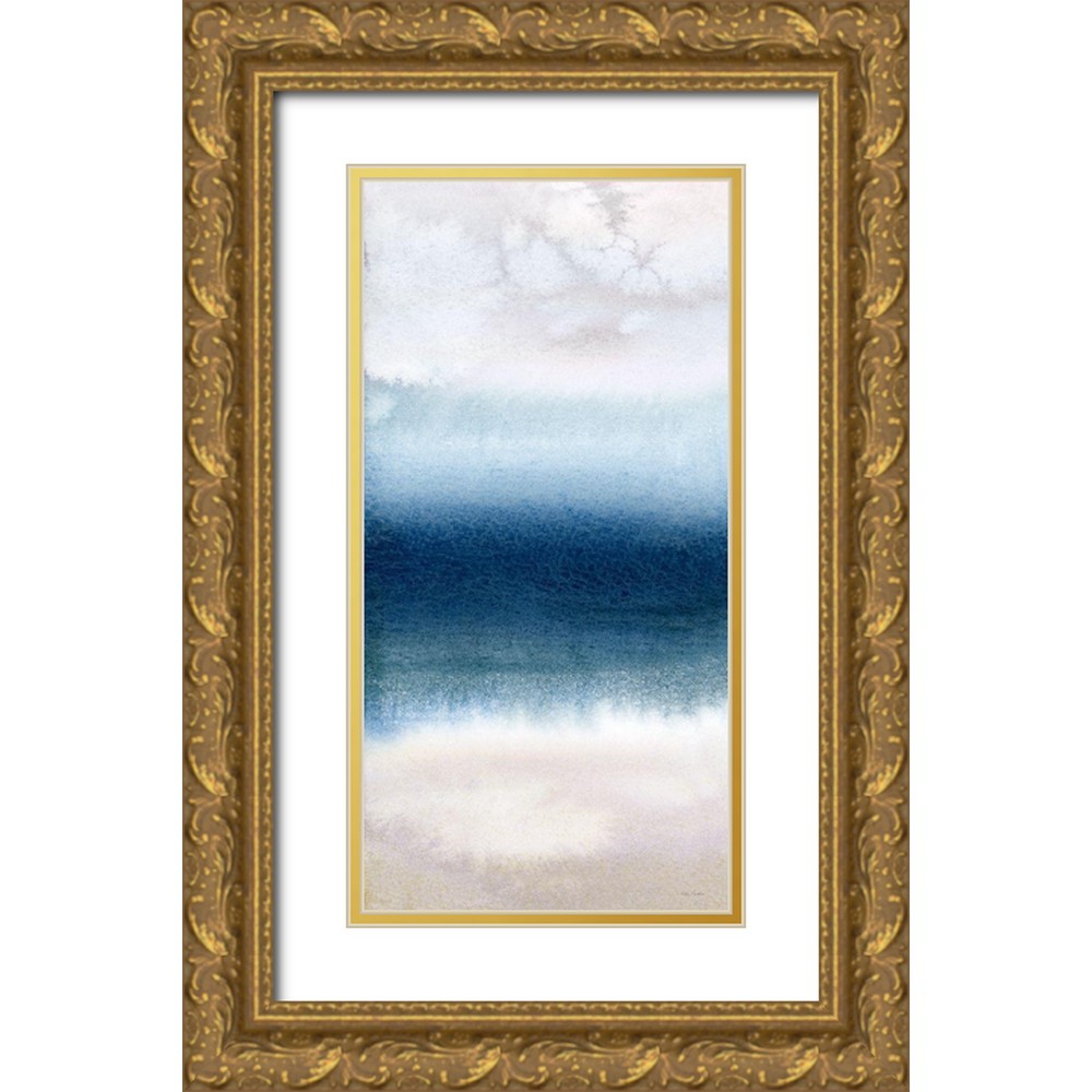 Brockmon, Kristen 18x32 Gold Ornate Wood Framed with Double Matting ...