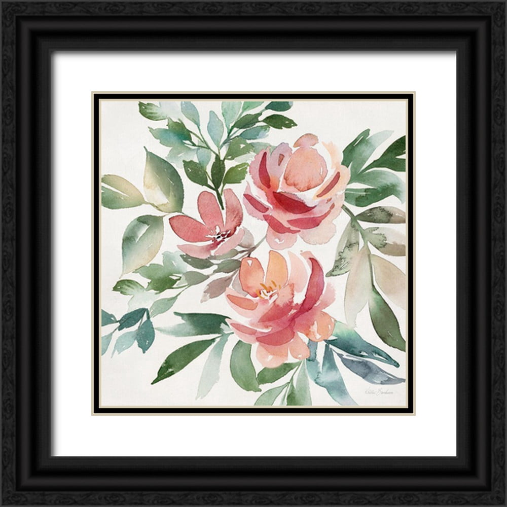 Brockmon, Kristen 26x26 Black Ornate Wood Framed with Double Matting ...
