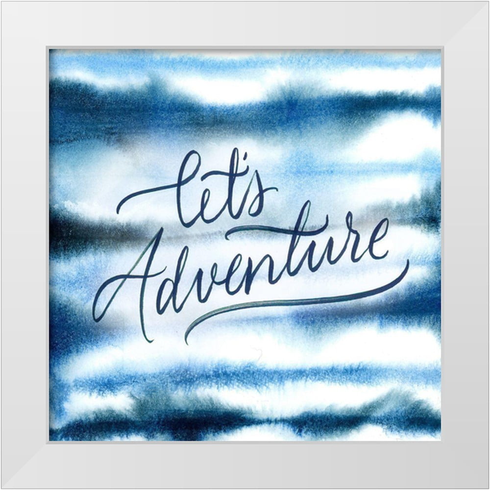 Brockmon, Kristen 26x26 White Modern Wood Framed Museum Art Print ...