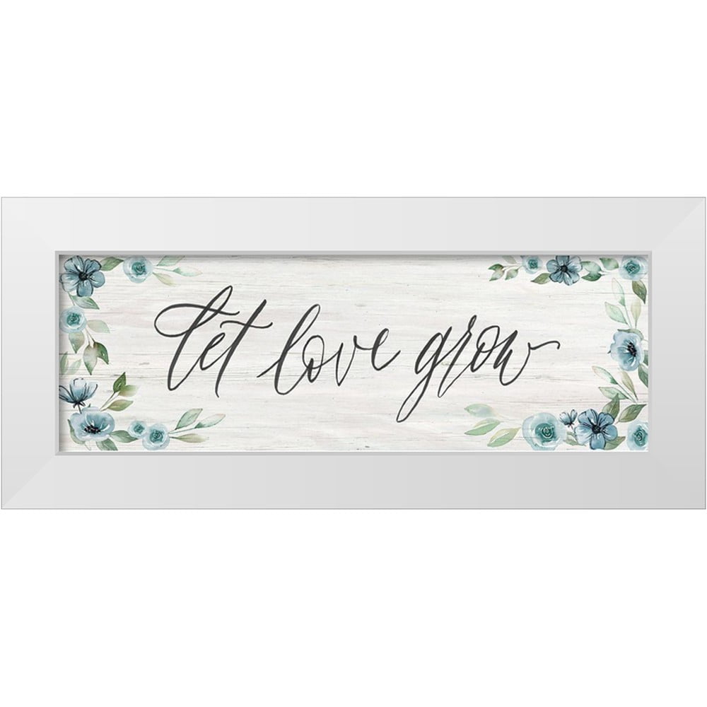 Brockmon, Kristen 32x13 White Modern Wood Framed Museum Art Print ...