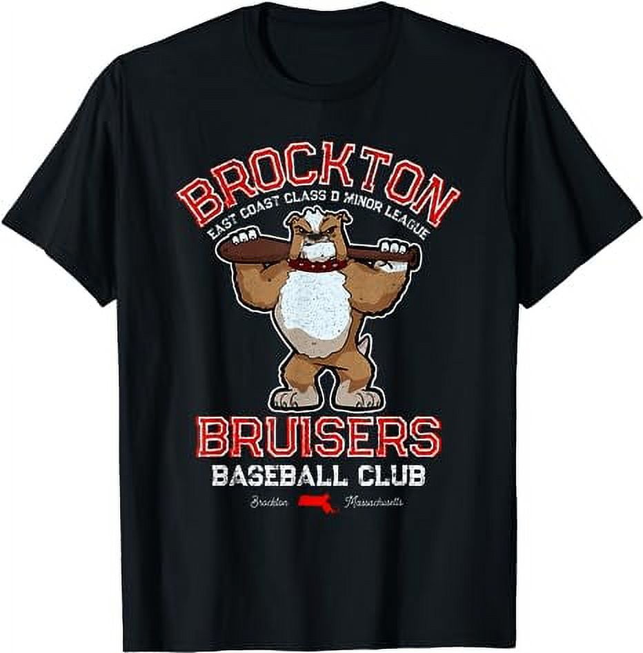 Brockton Bruisers Retro Minor League Baseball Team T-Shirt - Walmart.com