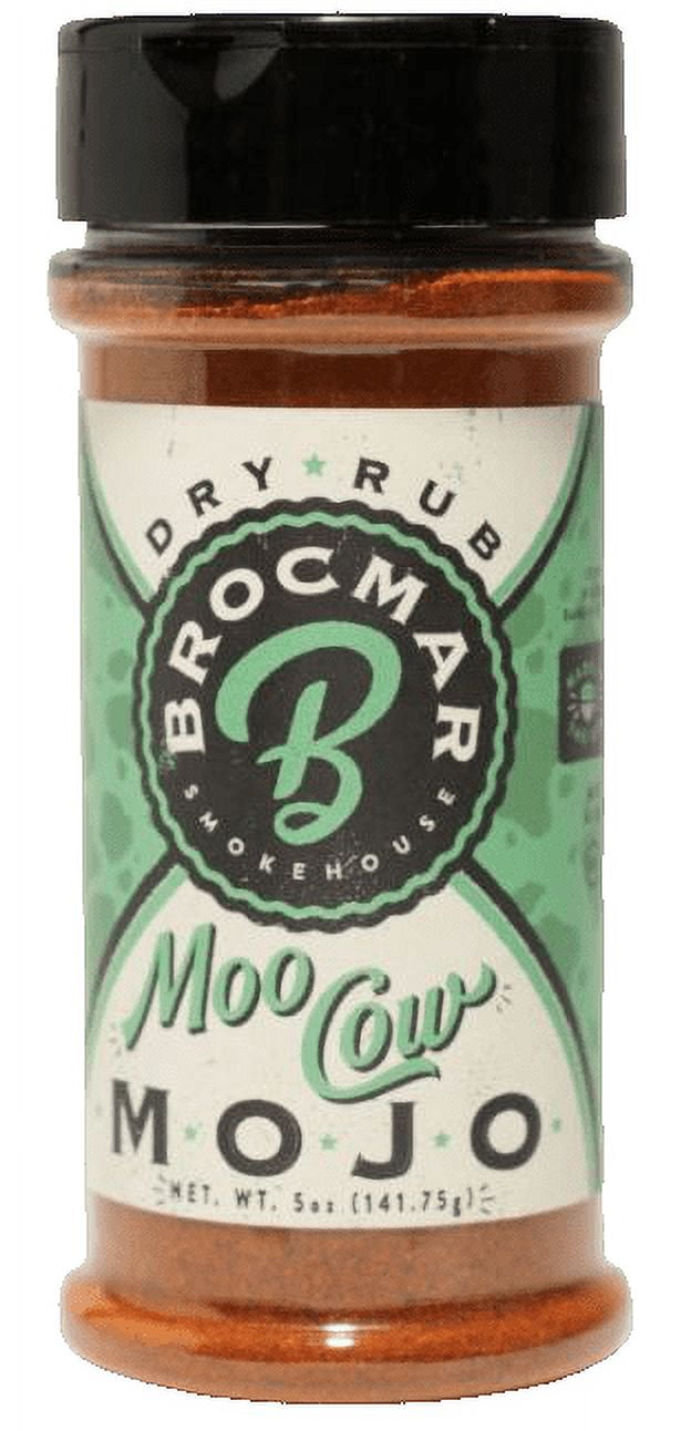 Brocmar Smokehouse Moo Cow Mojo – BBQ Rub / Seasoning – 5oz Kitchen ...