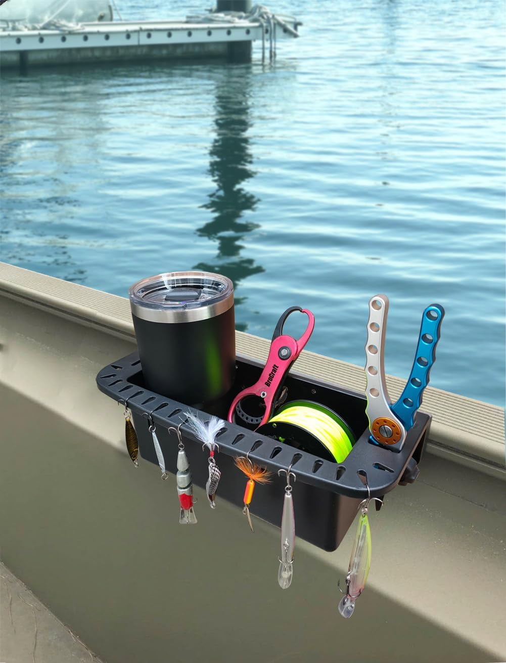 Brocraft Tool Holder For 90 Degree Boat Track System /Marine Caddy For ...