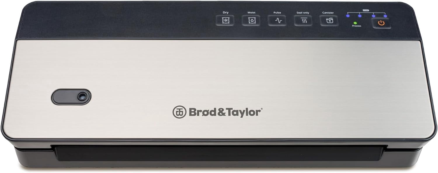 Brod & Taylor Cordless Vacuum Sealer | Internal Bag Storage & Cutter ...