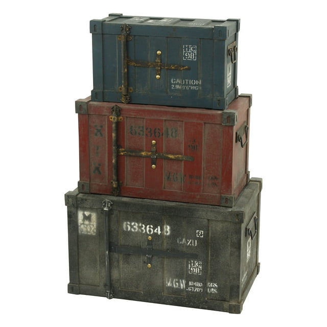 Broderick Container Trunks (Set of 3) - Walmart.com