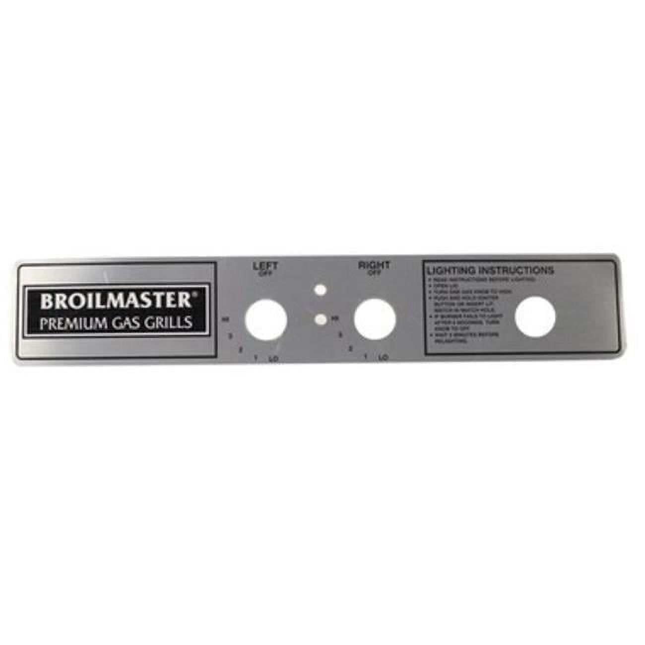 Broilmaster B101518 Electronic Ignitor Label for P4X, P4, D4 Series ...