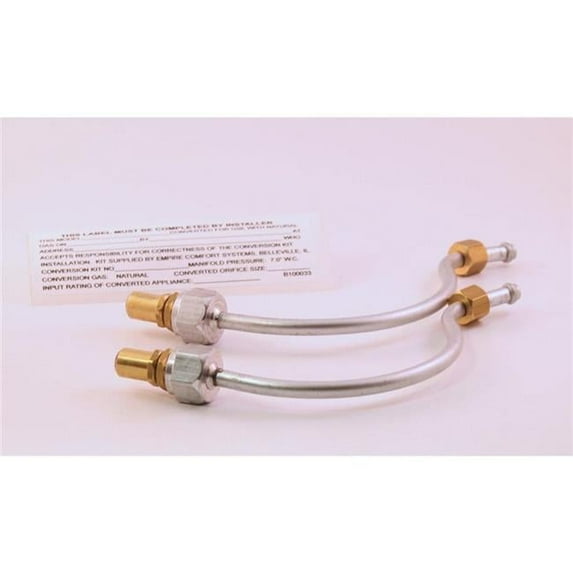 Broilmaster BCK1000 Propane to Natural Gas Conversion Kit for P3 & P4 ...