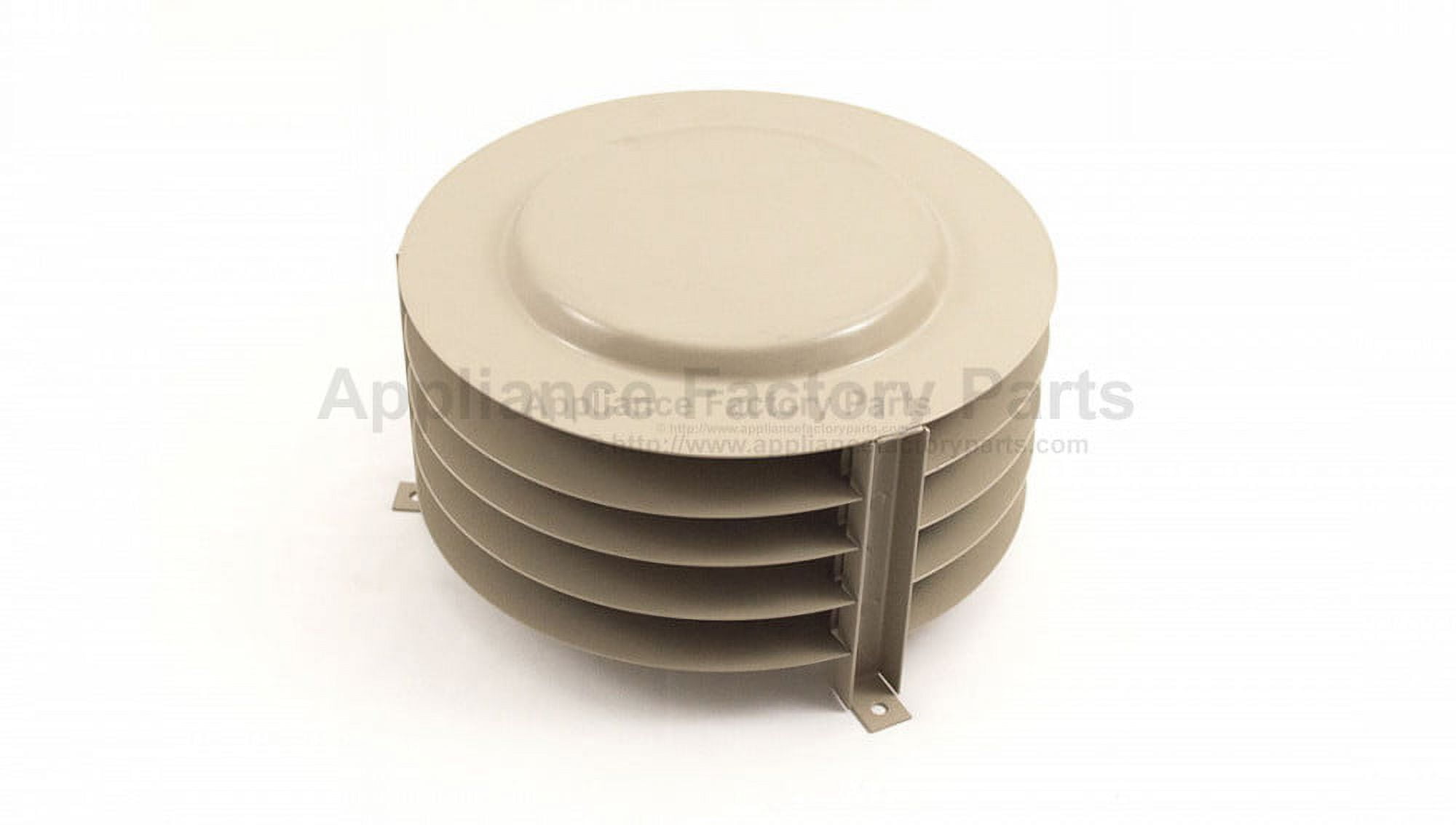 Radon Vent Cap Mid America CapMaster Vent Pipe Cover - Fits 3-4 Inch ...