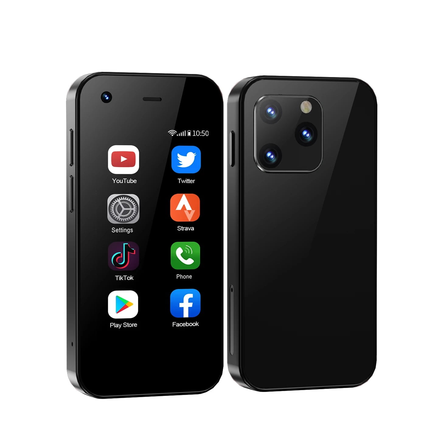 Broisae KING5000 Mini Smartphone 3G Networks Dual Nano SIM Android 9.0 ...