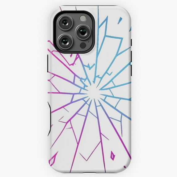 Broken Abstract Modern Art Phone Case Compatible iPhone 17 through 11 ...