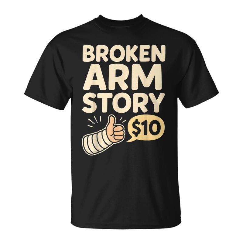 Broken Arms Boys Get Well Elbow Wrist Broken Recovery TShirt - Walmart.com