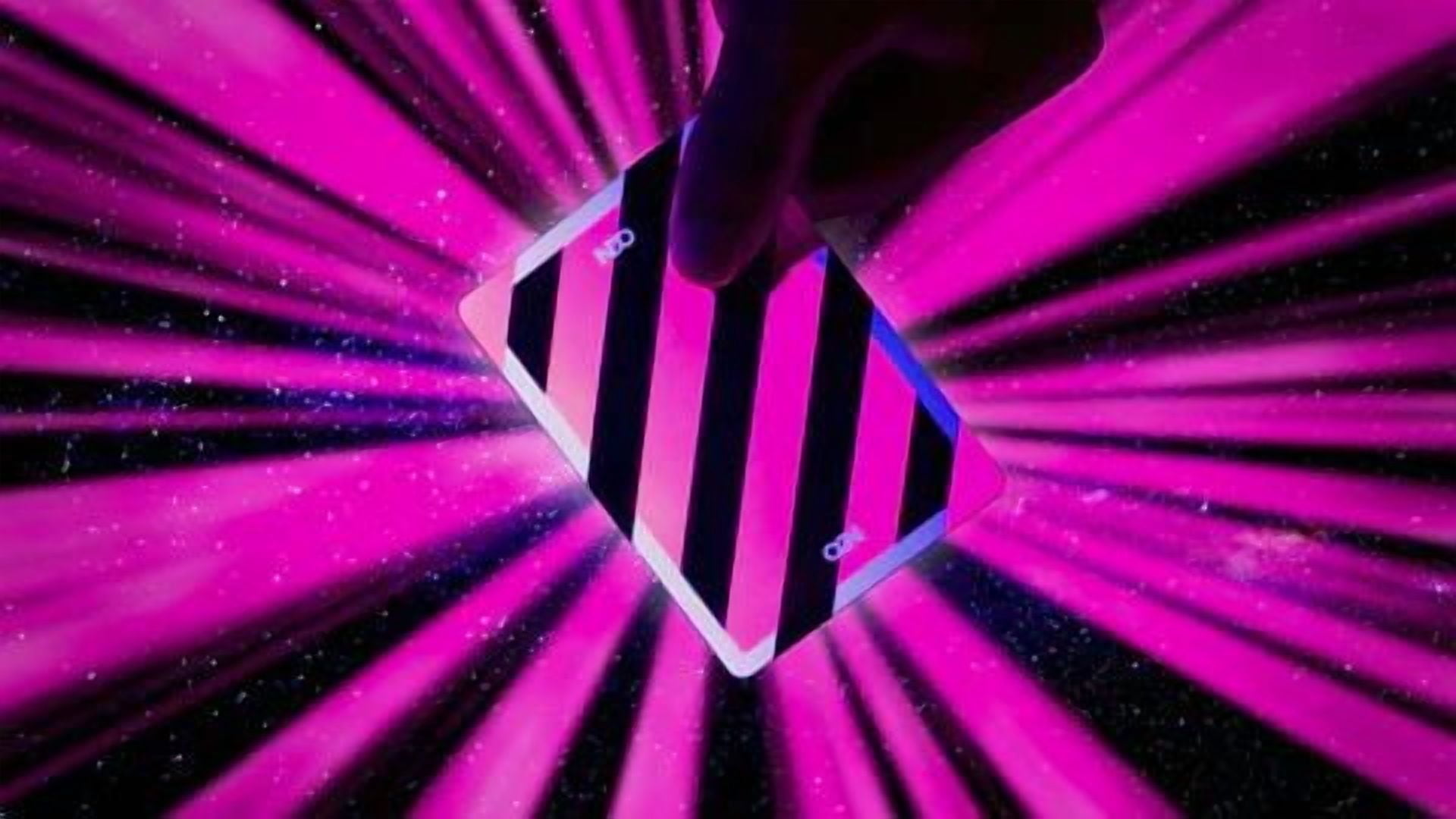 Broken Borders Cosmic Pink 2021 Playing Cards by NDO New Deck Order ...