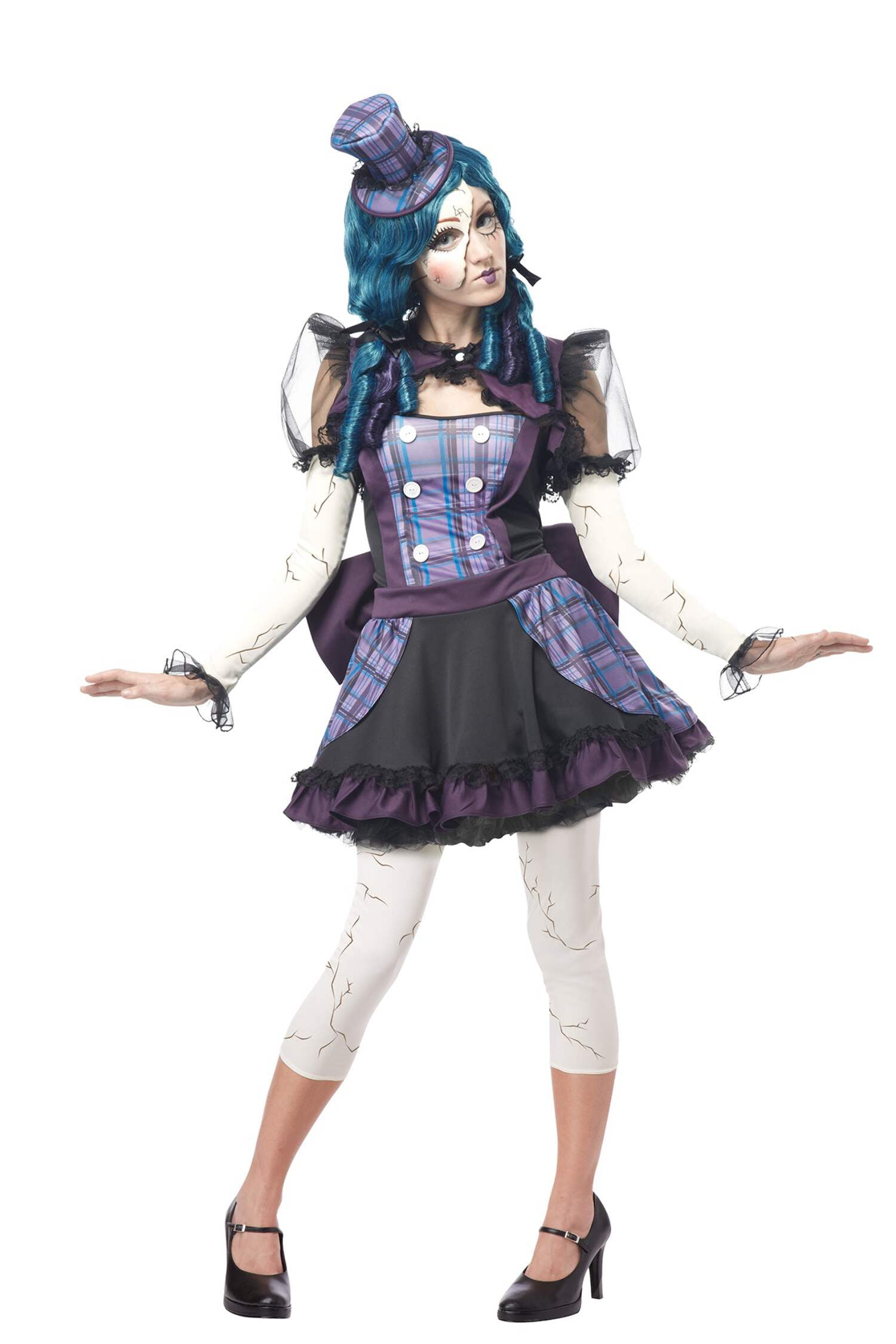 Broken Doll Womens Halloween Costume - Walmart.com