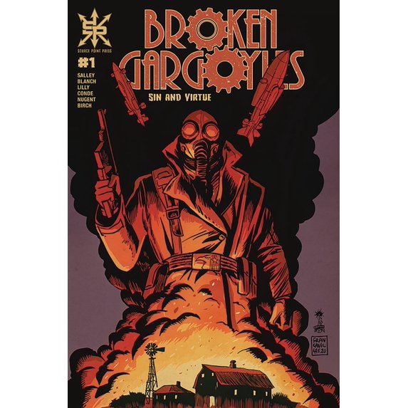 Broken Gargoyes Sin And Virtue #1 (mr) Source Point Press Comic Book ...