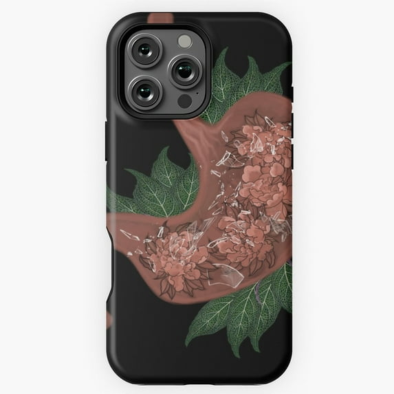 Broken Glass Awareness Art Design iPhone Case 11 12 13 14 15 16 17 Pro ...