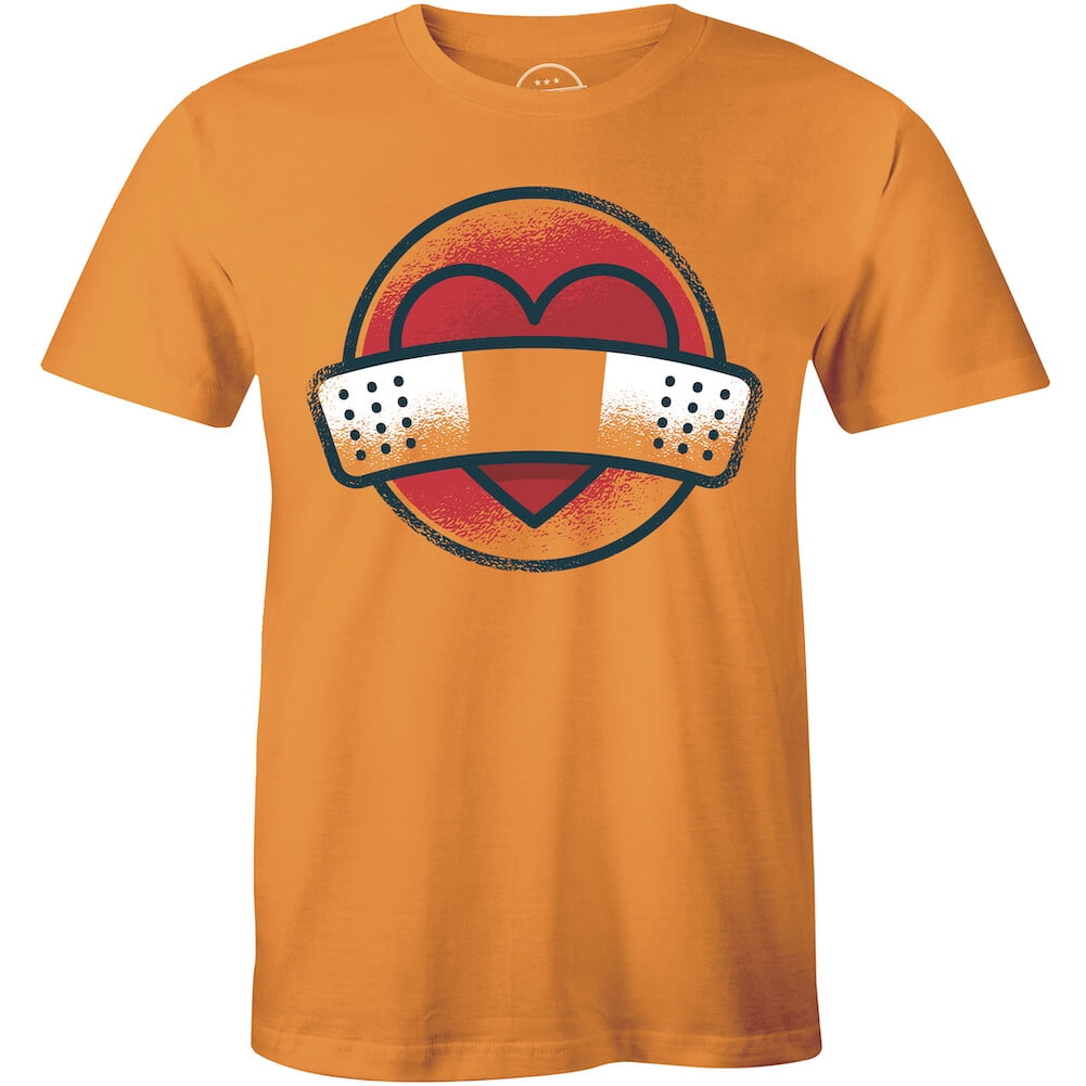 Broken Heart Band-Aid Love Single Life Anti Valentine Men'S Tee All ...