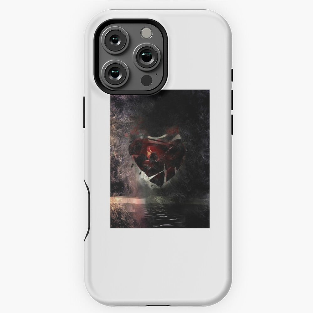 Broken Heart Sad Goth Aesthetic Art Phone Case for iPhone 16 15 14 13 ...