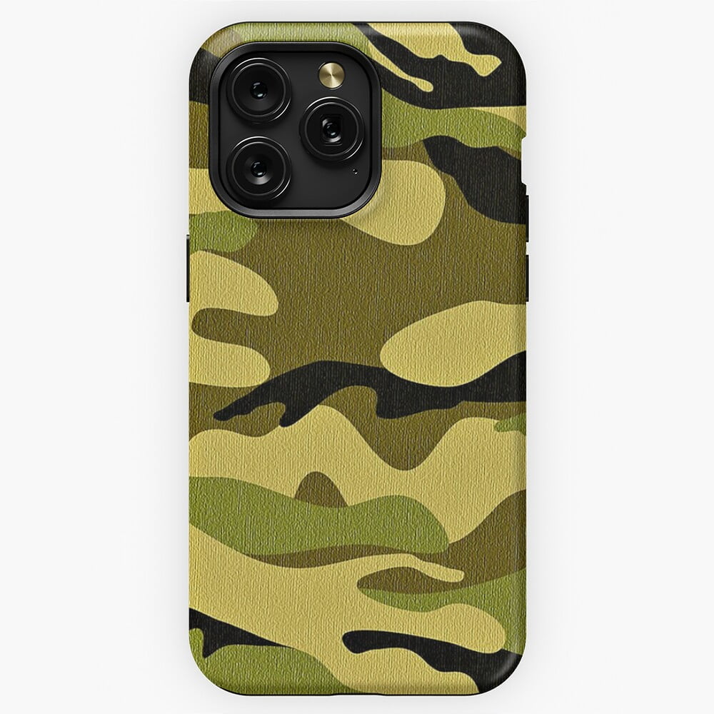 Broken Ice Light Blue Camouflage iPhone Case 17 through 11 Pro Max ...