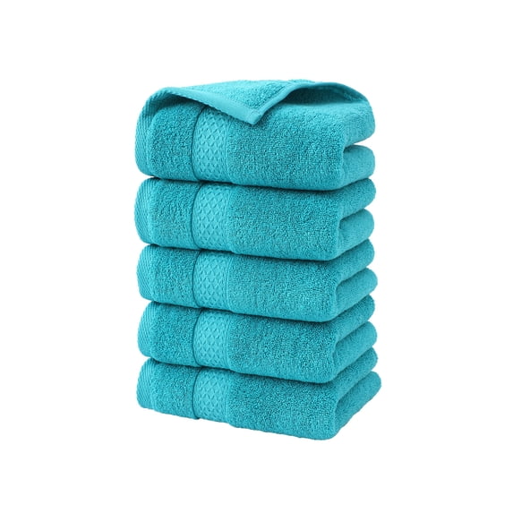 Broken Jacquard Multi-Color Towels, Soft Super Absorbent Washcloths ...