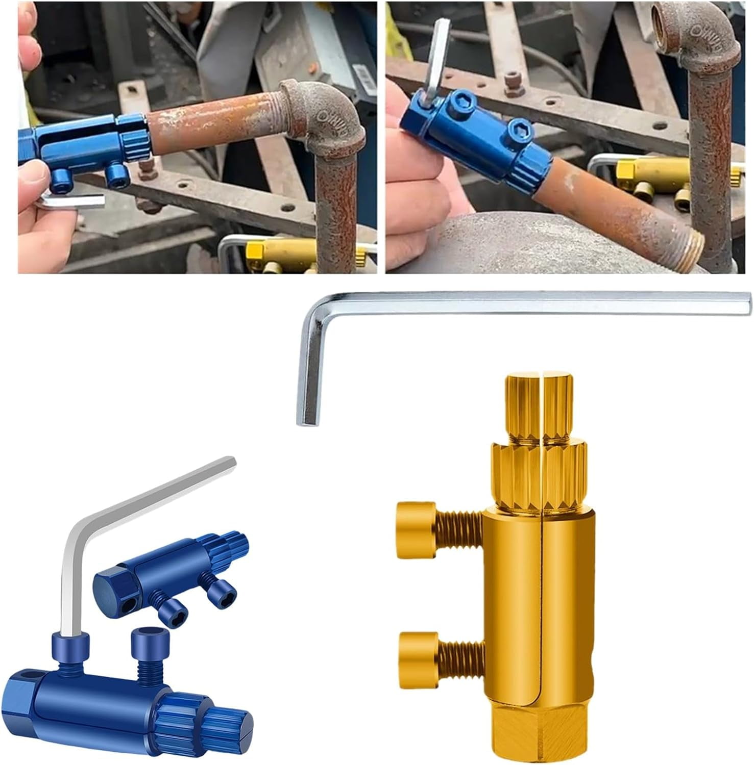 Broken Pipe Thread Extractor, 2025 Upgrade Stripped Screw Extractor ...