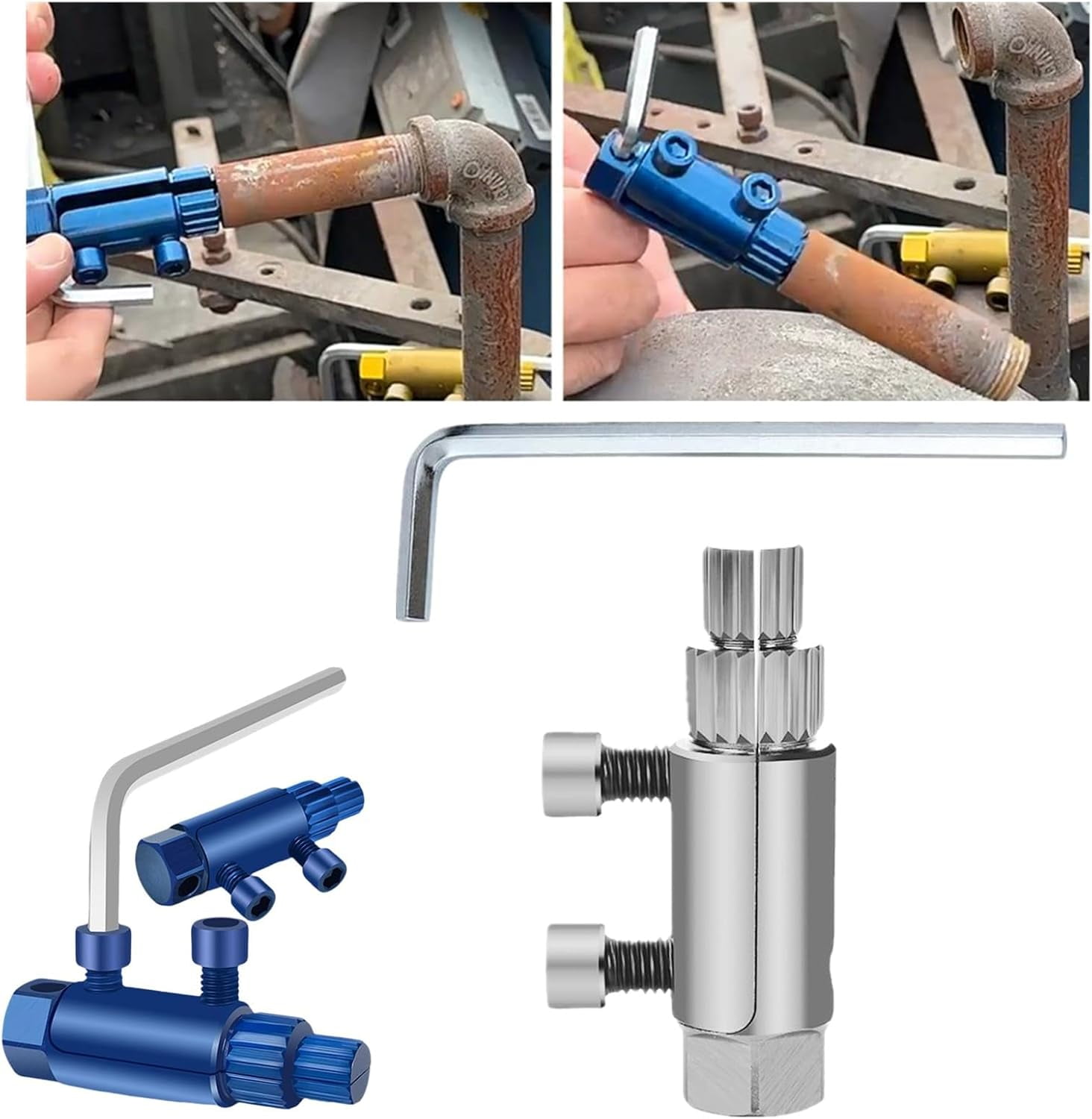 Broken Pipe Thread Extractor, 2025 Upgrade Stripped Screw Extractor ...