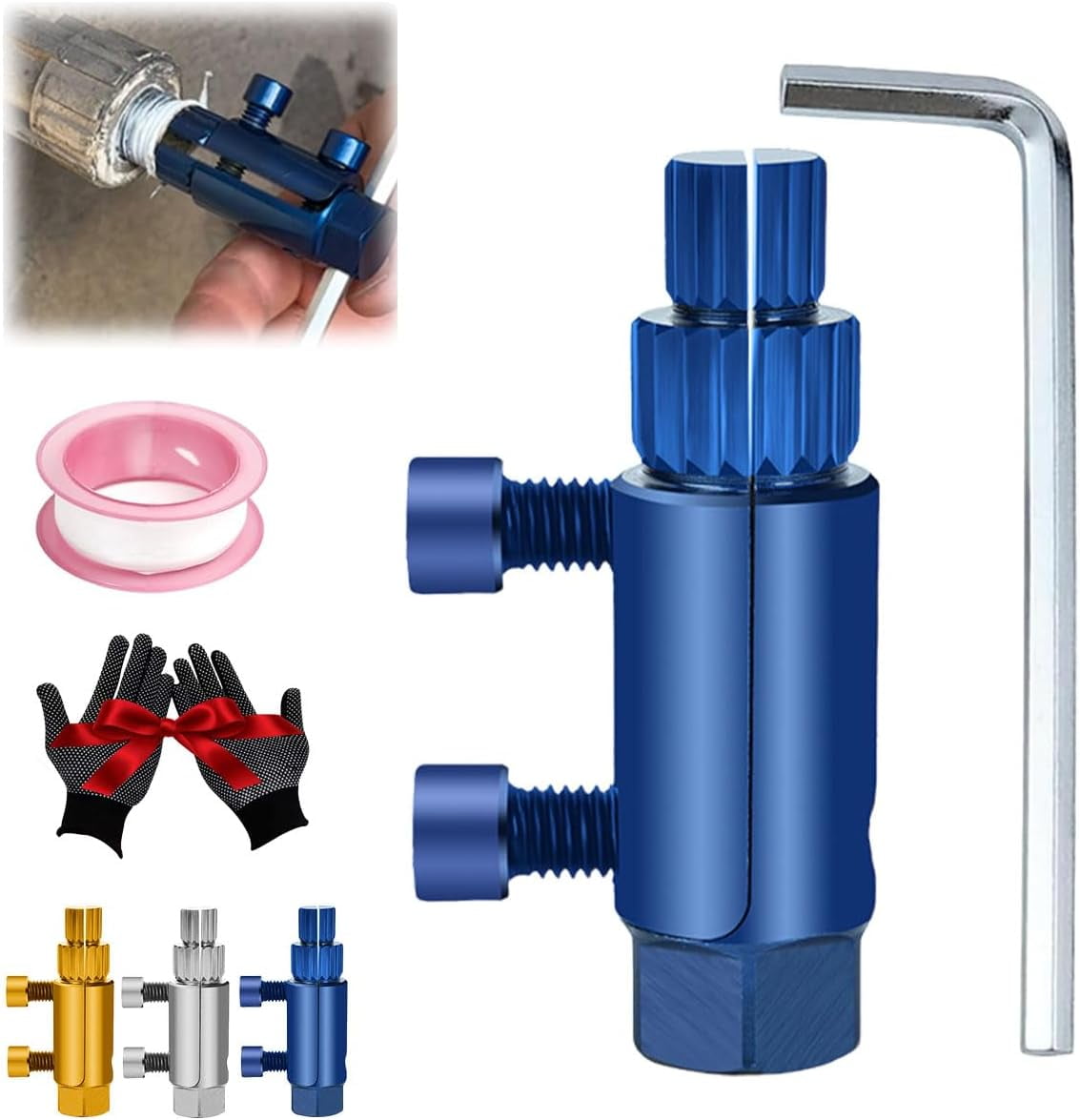 Broken Pipe Thread Extractor, Faucet Valve Screw Extractor, Stripped ...