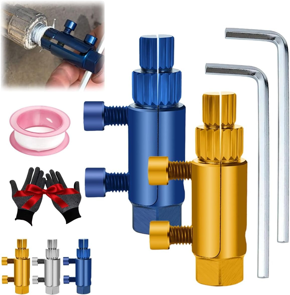 Broken Pipe Thread Extractor, Faucet Valve Screw Extractor, Stripped ...