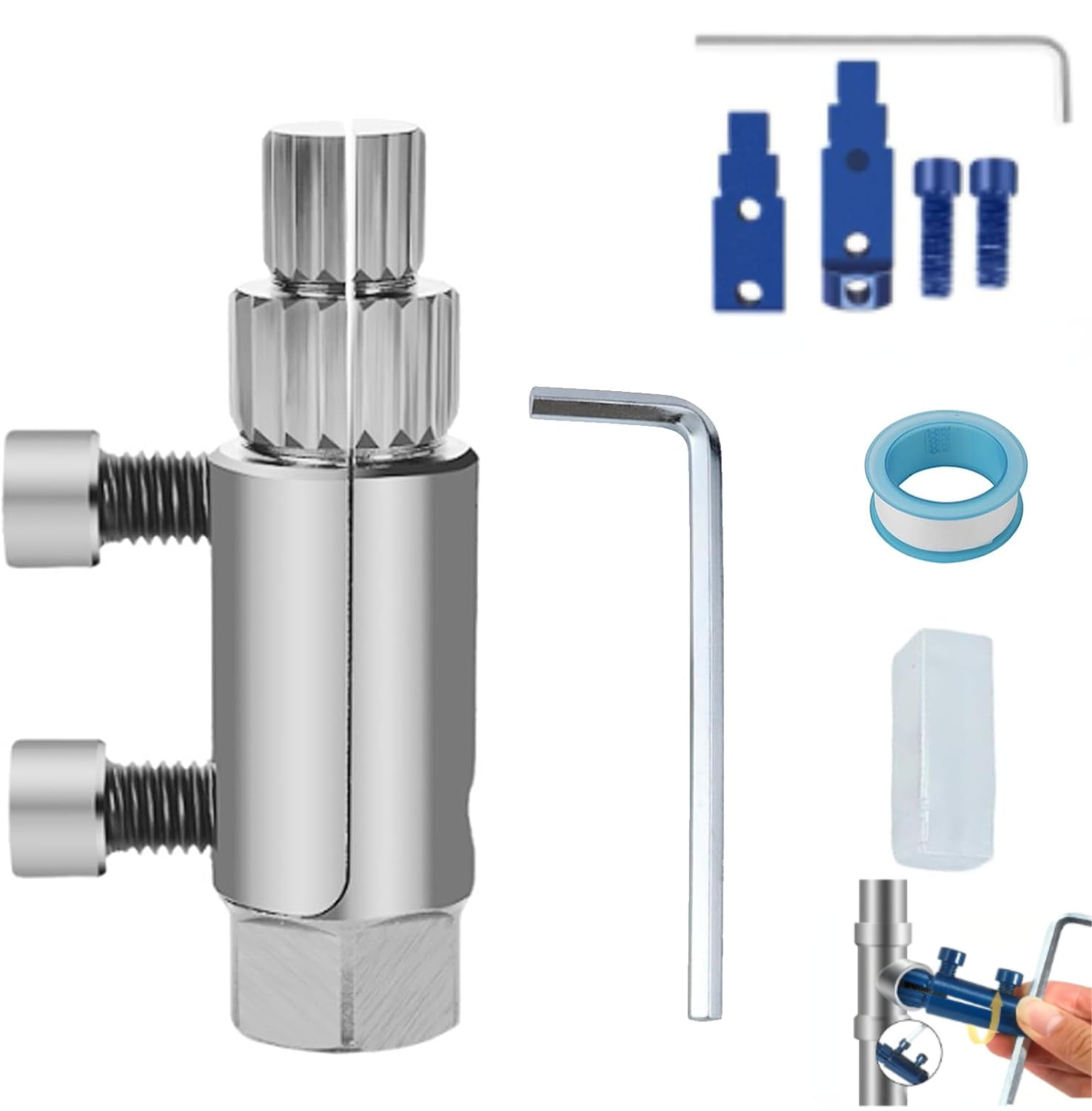 Broken Pipe Thread Extractor, Stripped Screw Extractor, Broken Valve ...