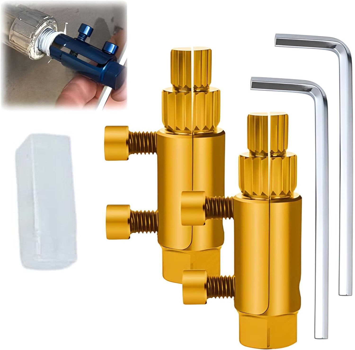 Broken Pipe Thread Extractor Tool, Broken Valve Thread Extractor, Easy ...