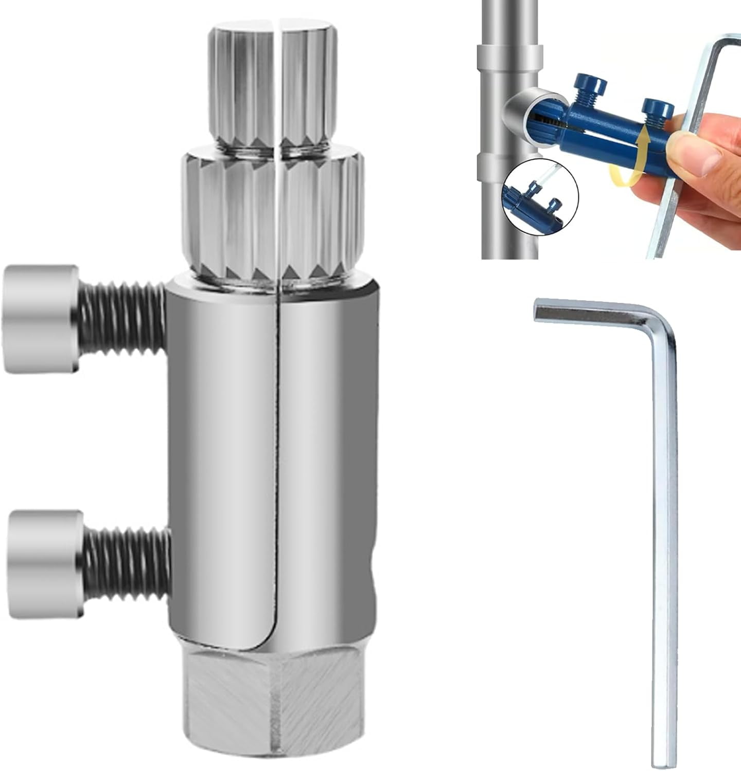 Broken Pipe Thread Extractor Tool, Stripped Screw Extractor Set, Broken ...