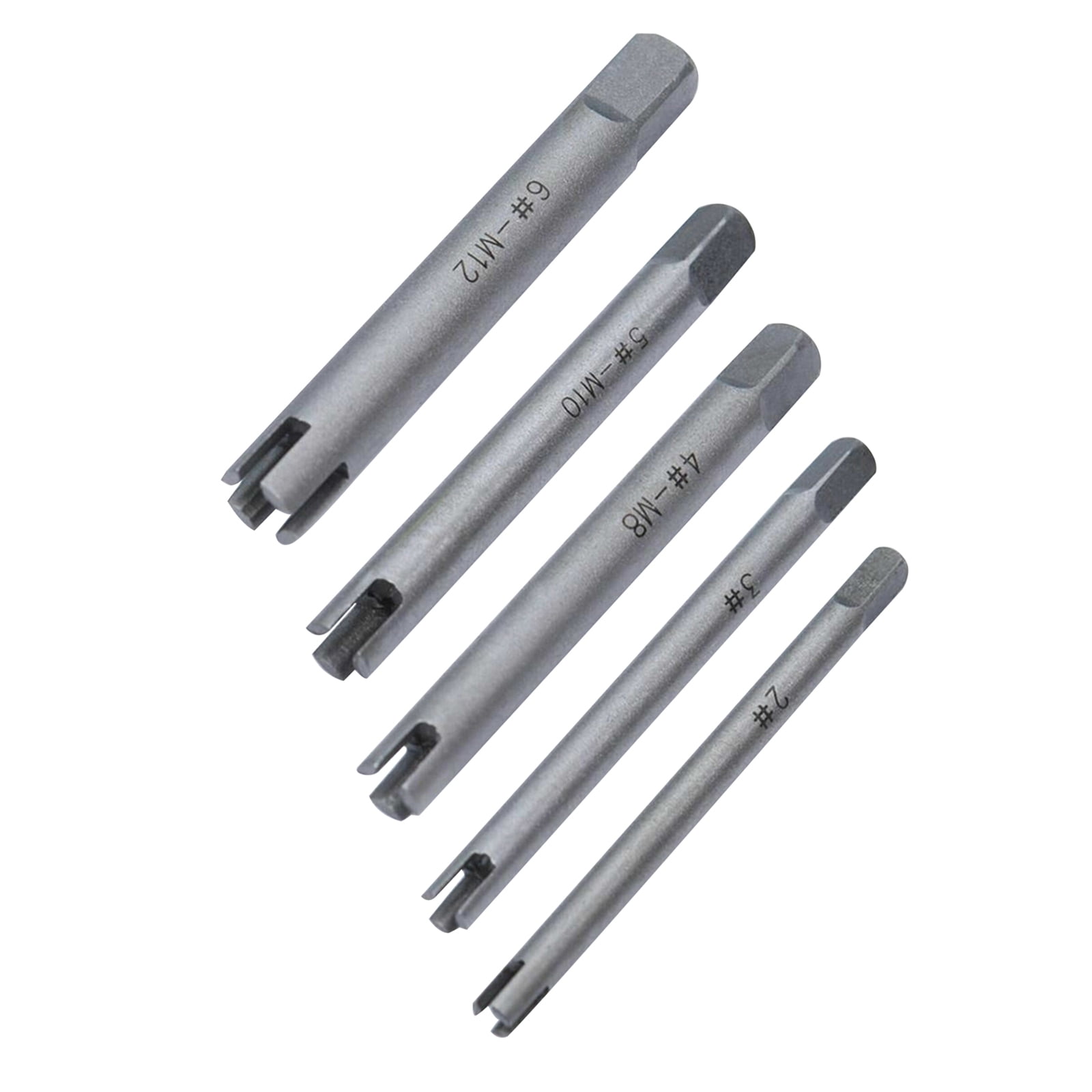 Broken Stripped Screw Thread Tap Remover High Carbon Steel Tools 5PCS ...