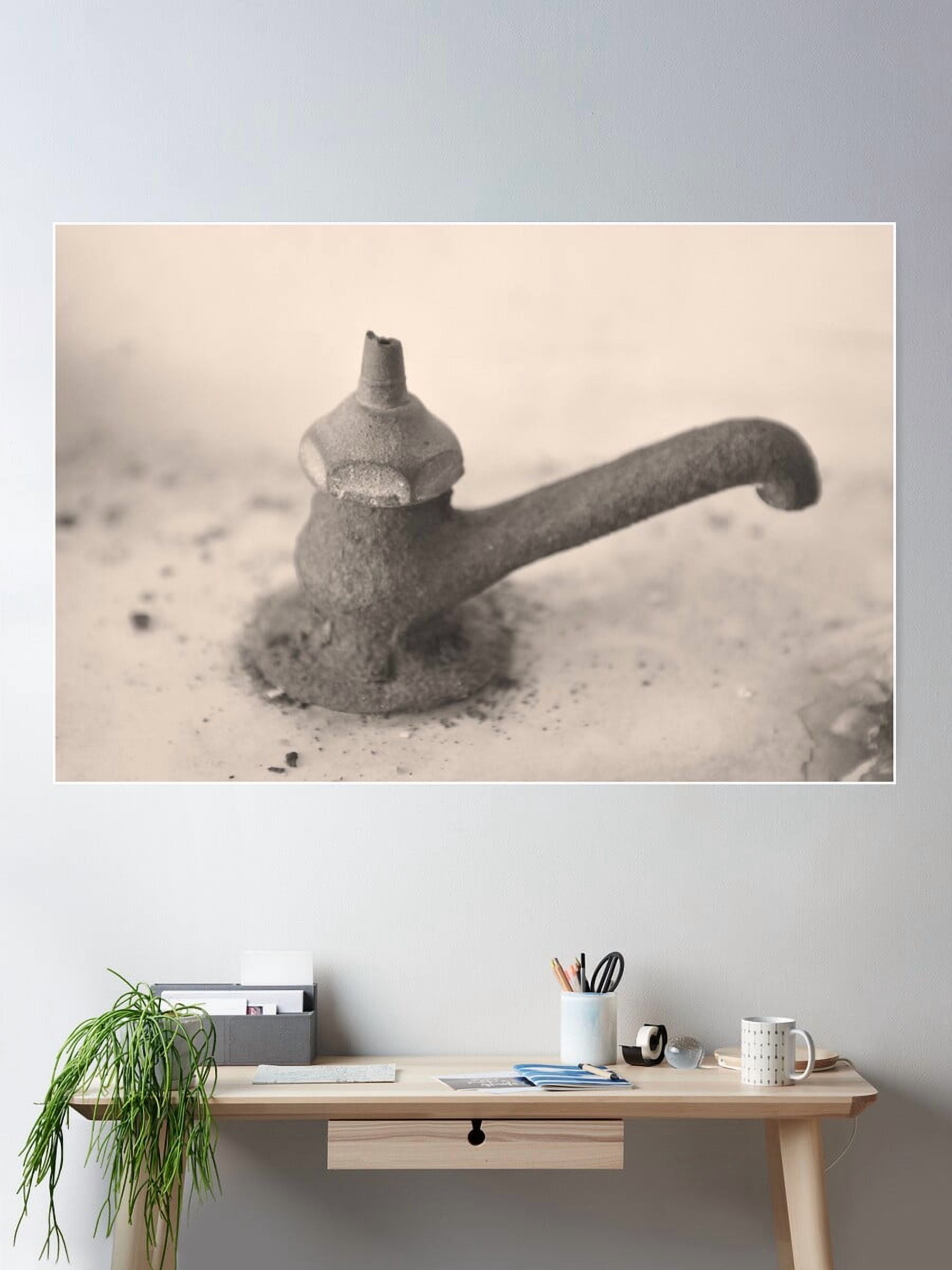 Broken Tap 6 (In Sepia) Poster Wall Art Modern Wall Decor For Living ...