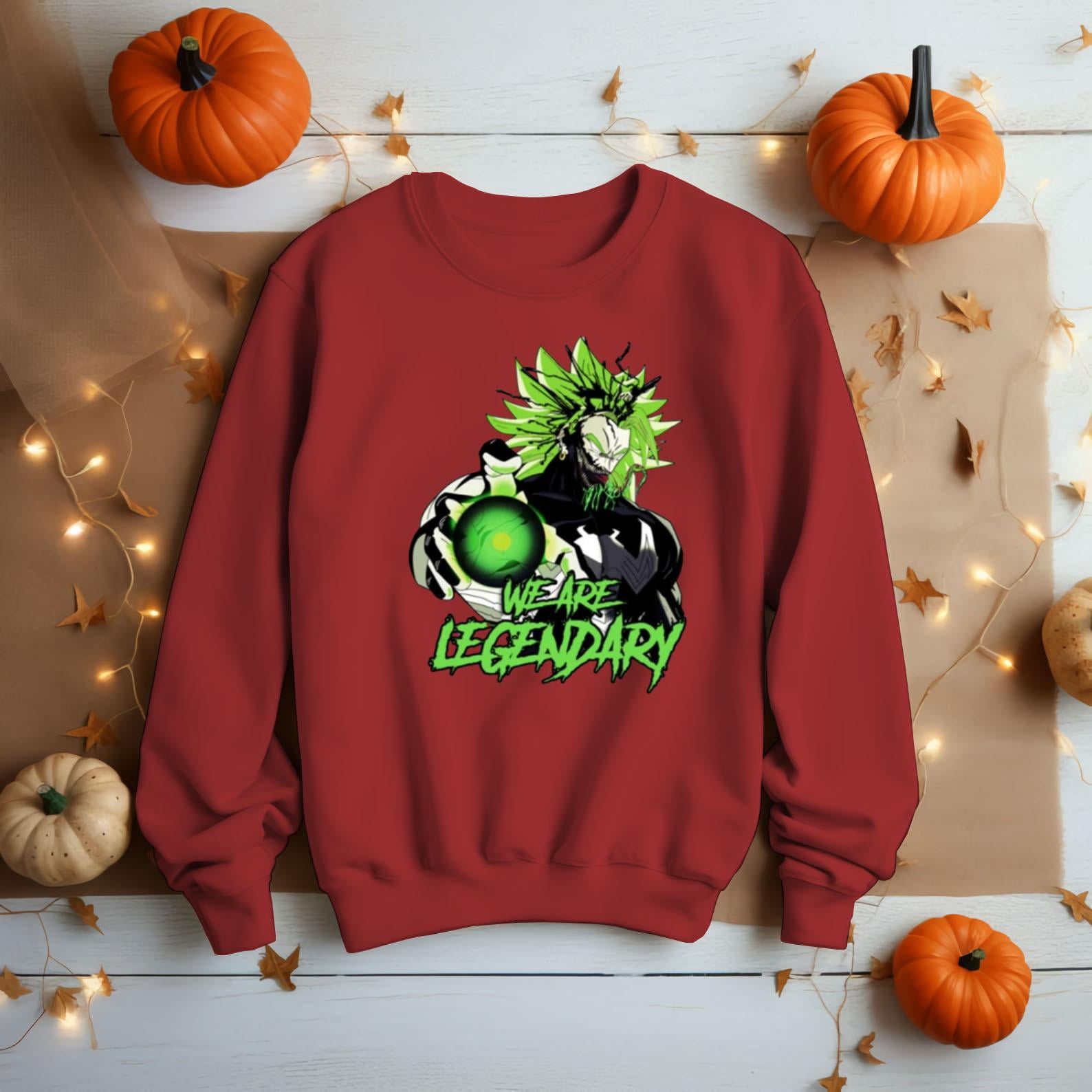 Broly Venom We Are Legendary Shirt-removebg-preview - Walmart.com