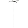 Brome BirdsUP Versa 4, Installed Pole for Bird Feeders, Black, 7.7ft ...