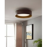 Bromi Design B4106 Lynch 3 Light 16" Wide Flush Mount Drum Ceiling ...