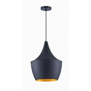 Bromi Design Berkley Single Light Aluminum Pendant in White and Gold ...