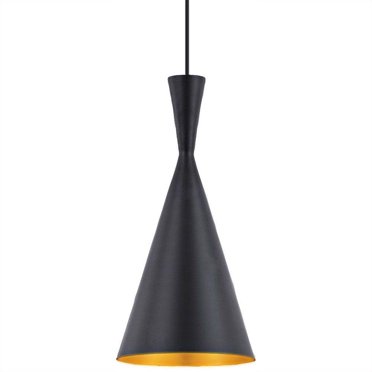 Bromi Design Berkley Single Light Aluminum Pendant in White and Gold ...