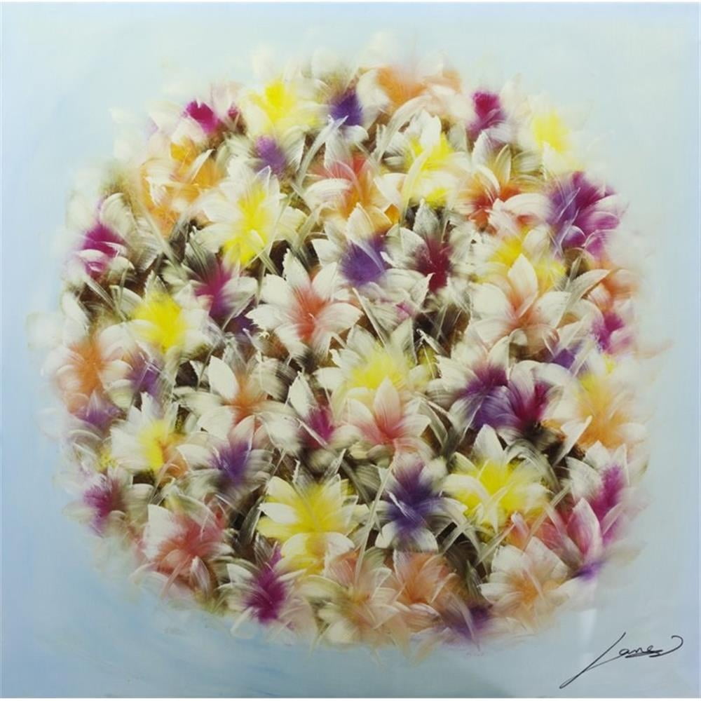 Bromi Design Bouquet 2 Hand Painted Canvas Wall Art - Walmart.com