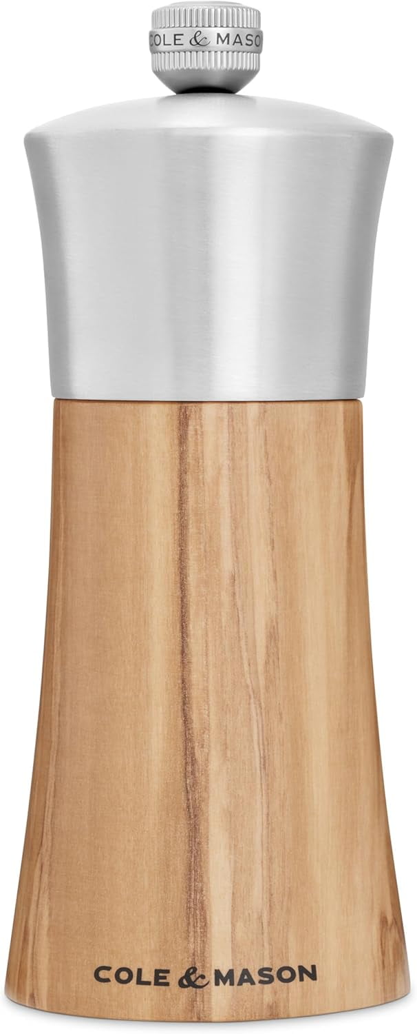 Bromley Salt Mill, 6" - Salt Grinder with Ultra-Sharp Grinding ...