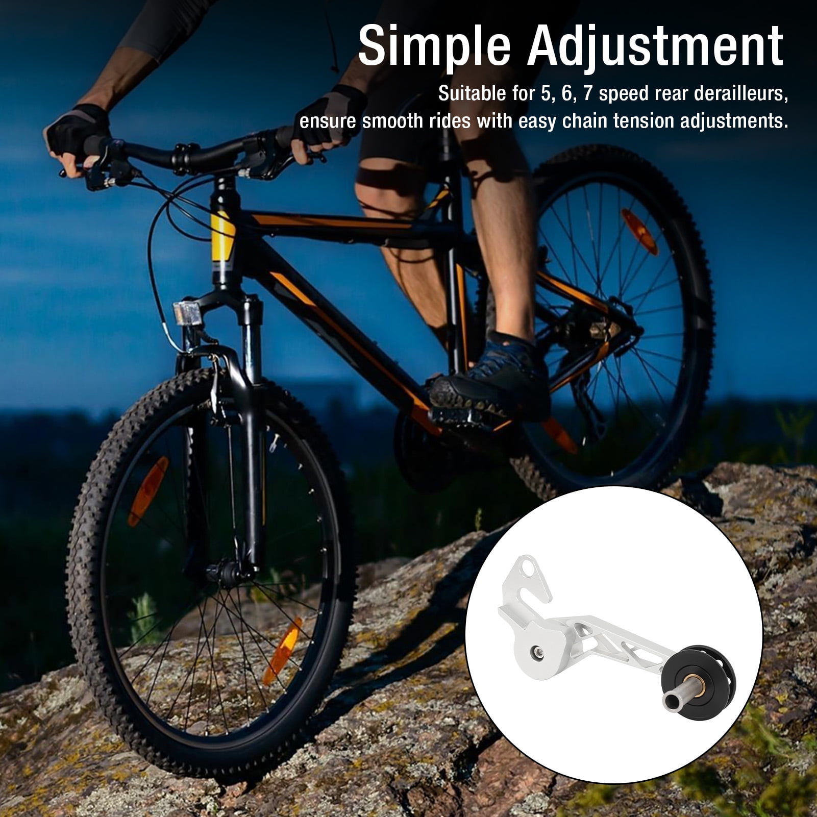 Brompton Chain Stabilizer, High Stability Rear Derailleur Tensioner ...