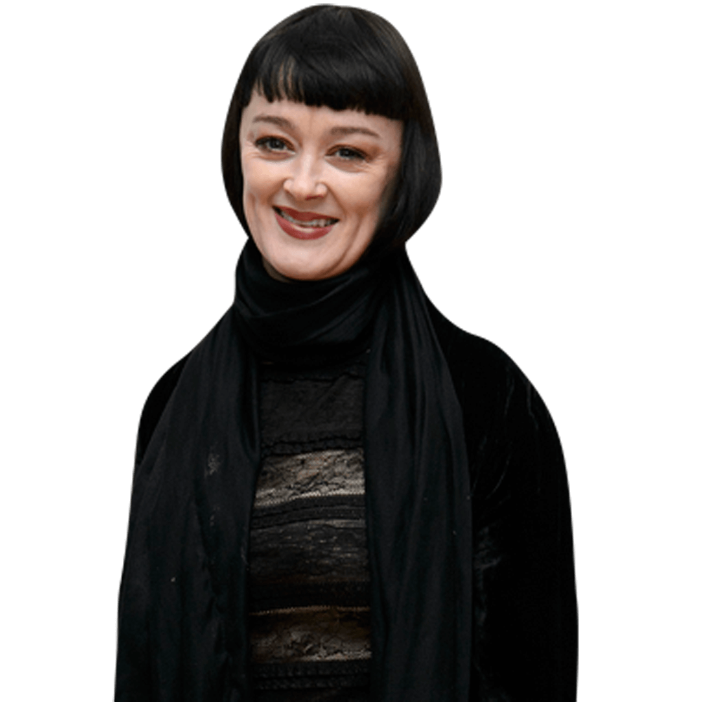 Bronagh Gallagher (Black Outfit) Half Body Buddy Cutout - Walmart.com