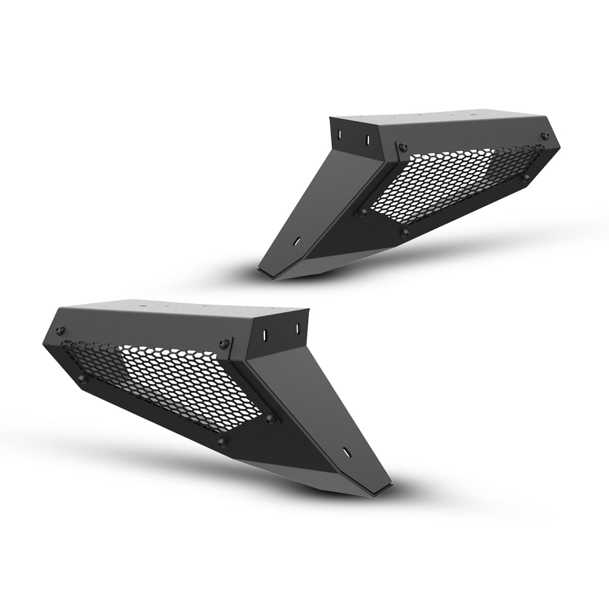 Bronco Full-Width Side Wings Coated Steel Heavy Duty for 2021-2026 Ford ...