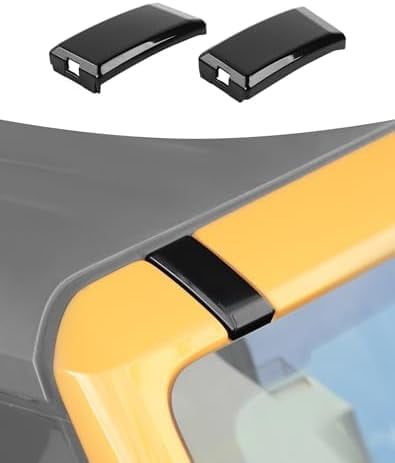 for Bronco Windshield Pillar Cover Roof Rail Luggage Rack Mounting End ...