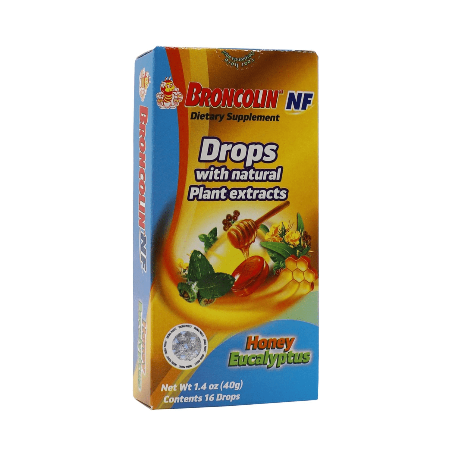 Broncolin Candy Drops Hard Candy 1.4 Oz - Walmart.com