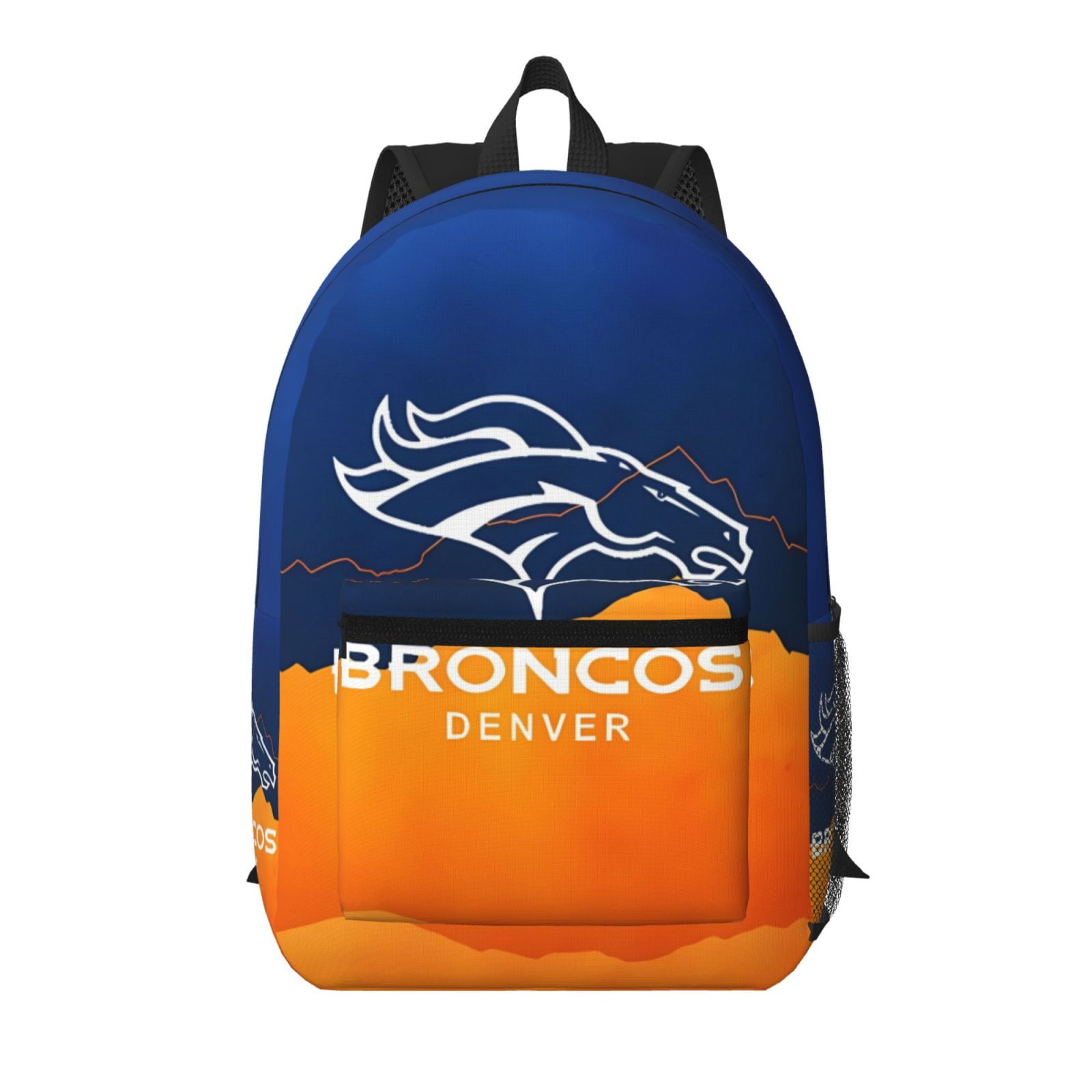 Broncos 17 Inch Backpack With Pockets Classic Travel Backpack, Multi ...