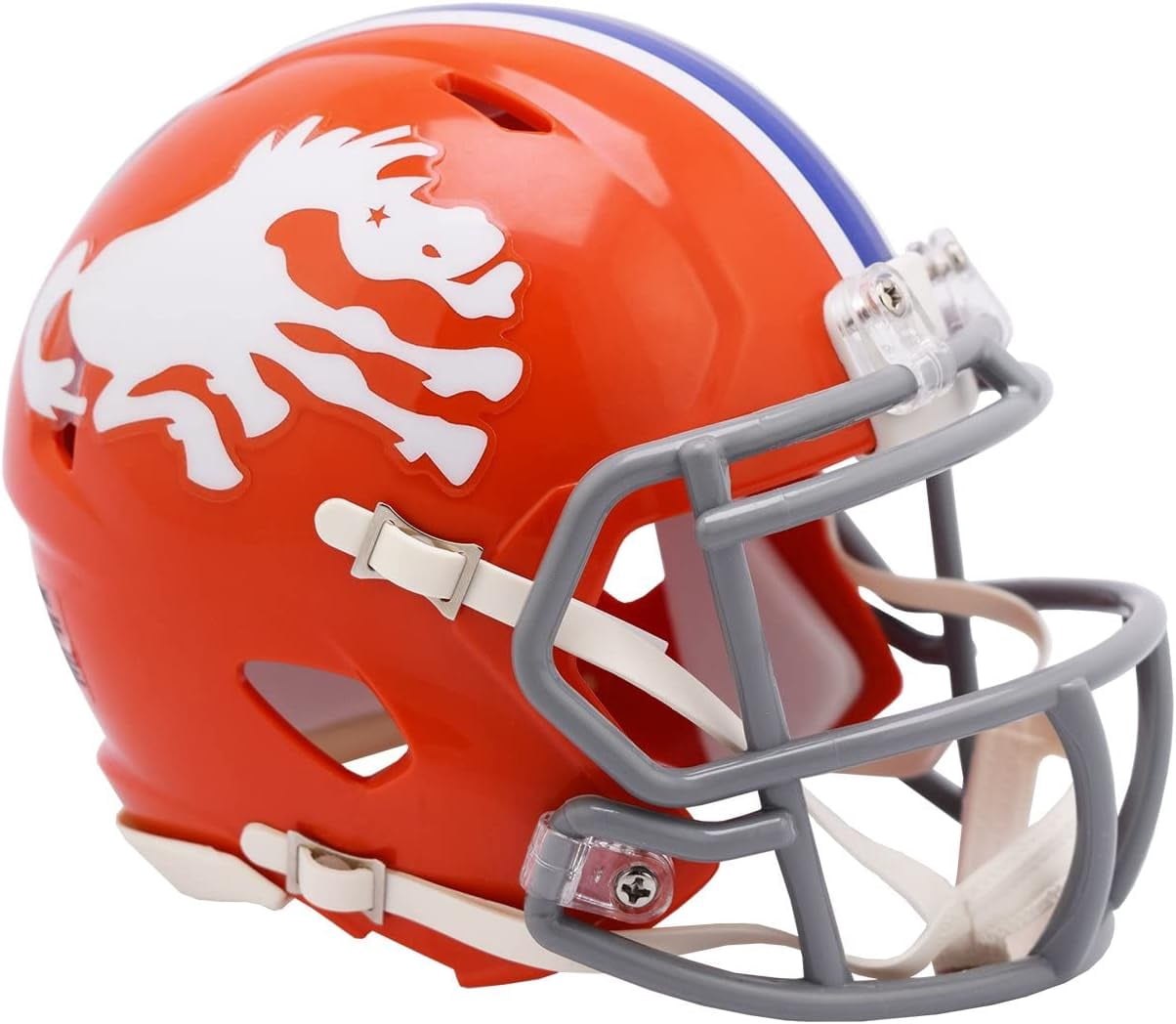 Broncos 1966 Throwback Revolution Speed Mini Football Helmet - Walmart.com