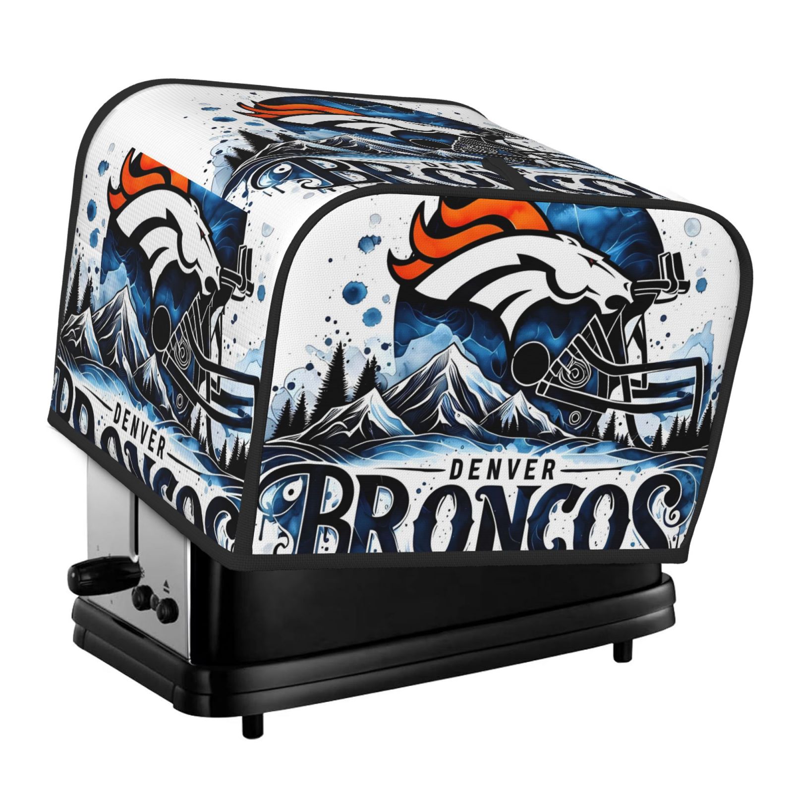 Broncos 4 Slice Toaster Cover Universal, Soft Appliance Cover, Dust ...