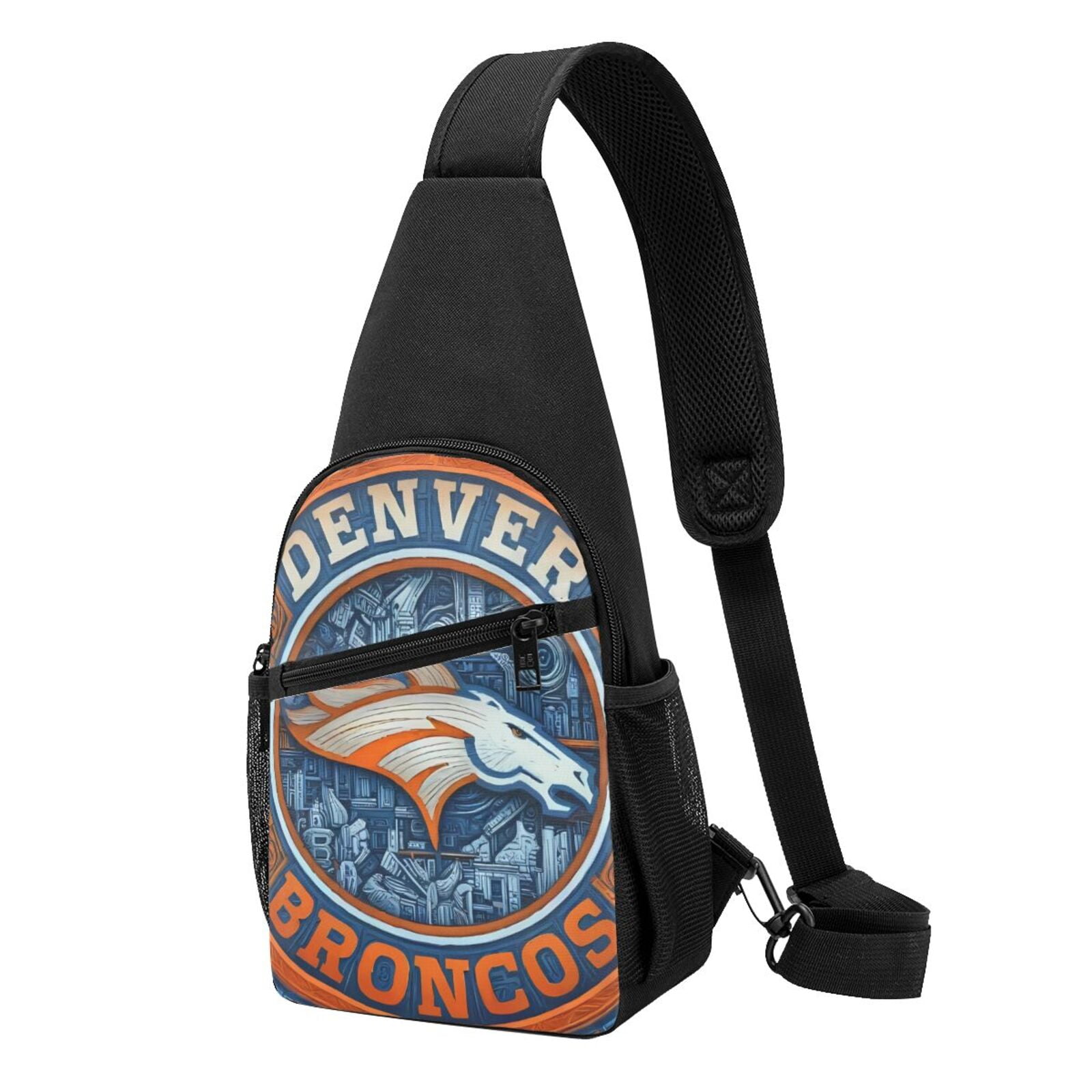 Broncos Chest Pack Mini Sling Bag Women Men, Sling Backpack Chest ...