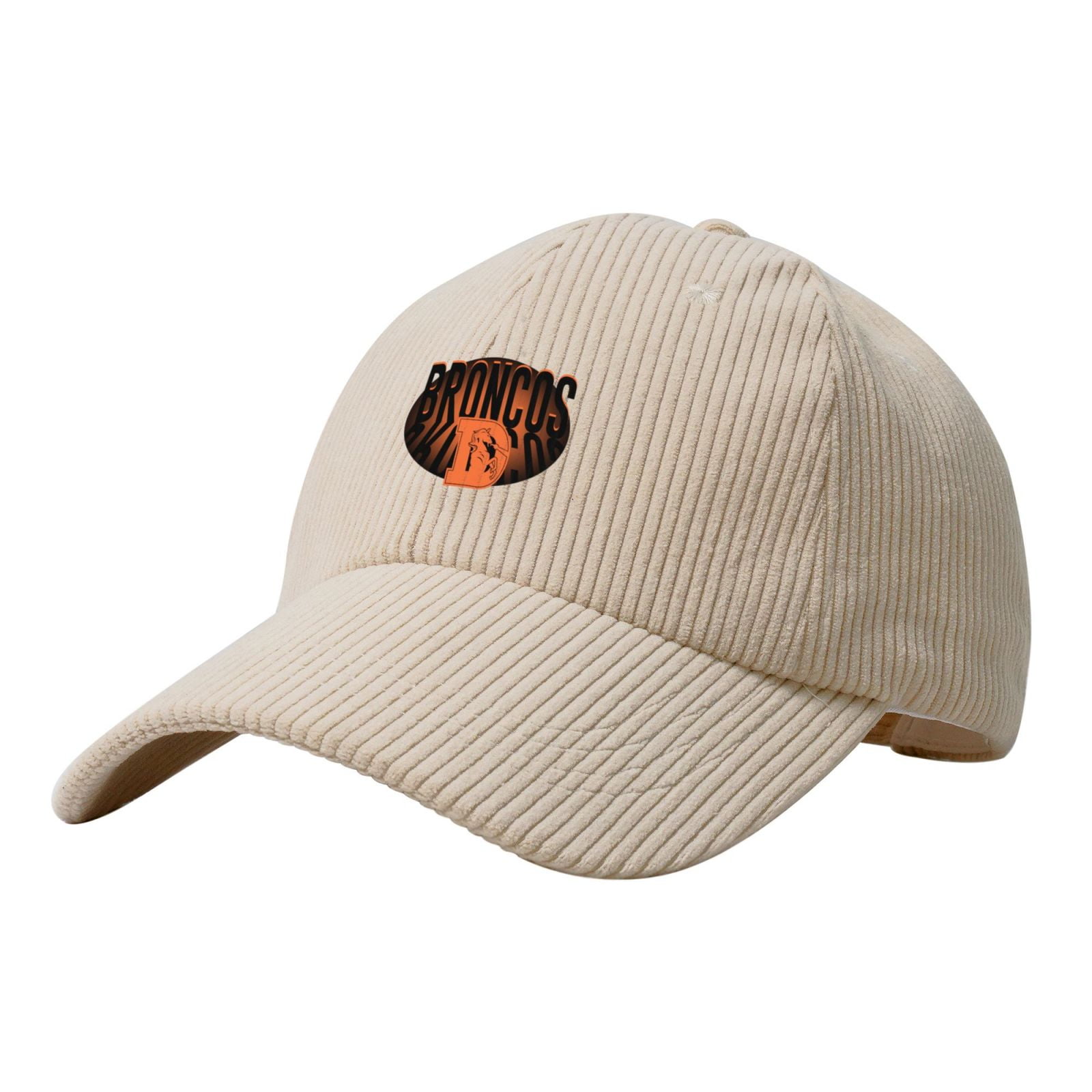 Broncos Corduroy Baseball Cap Men Women Corduroy Baseball Cap ...